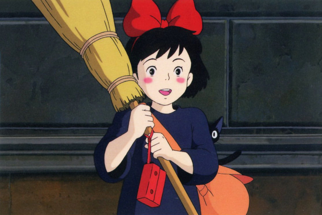 Kikis Delivery Service By Studio Ghibli Kiki Holding Up Her, 48% OFF